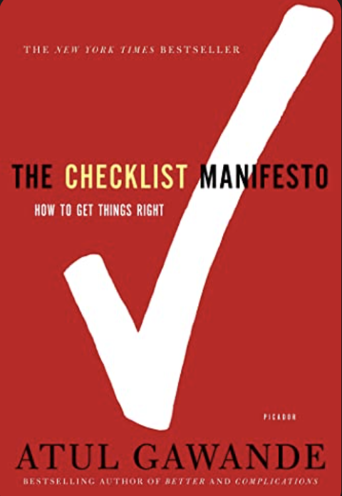 The Checklist Manifesto